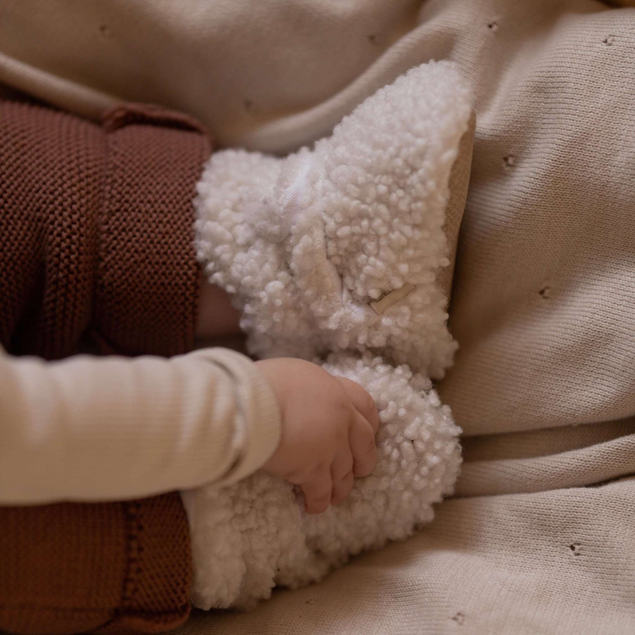 Teddy Booties - Milk – Cosy Roots GmbH